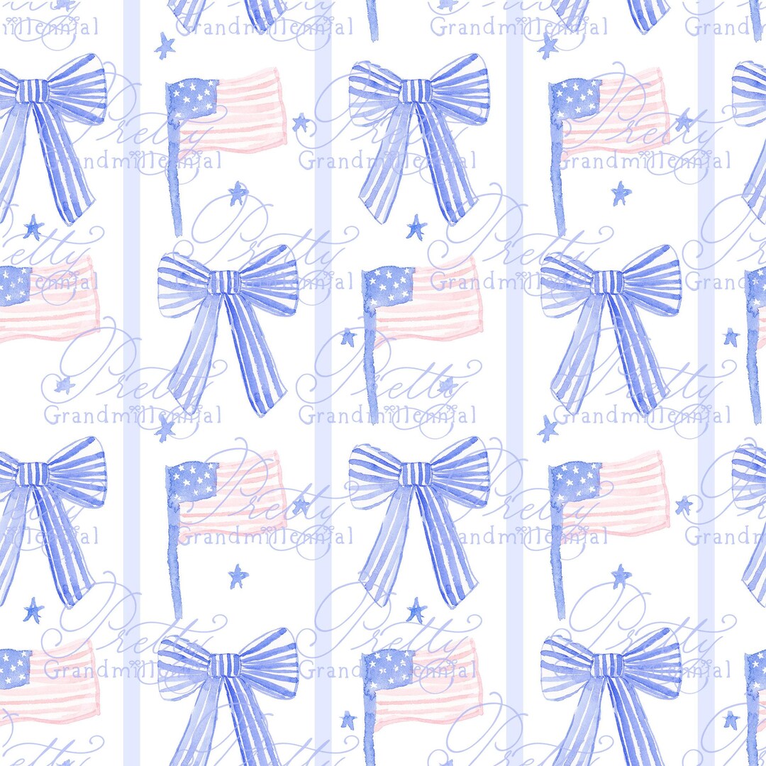 Patriotic Pattern, 4th of July Pattern, Independence Day Pattern, USA ...