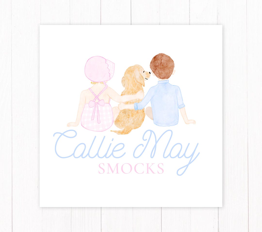 Preppy Logo Template, Golden Lab Logo Template, Bow Logo Template ...