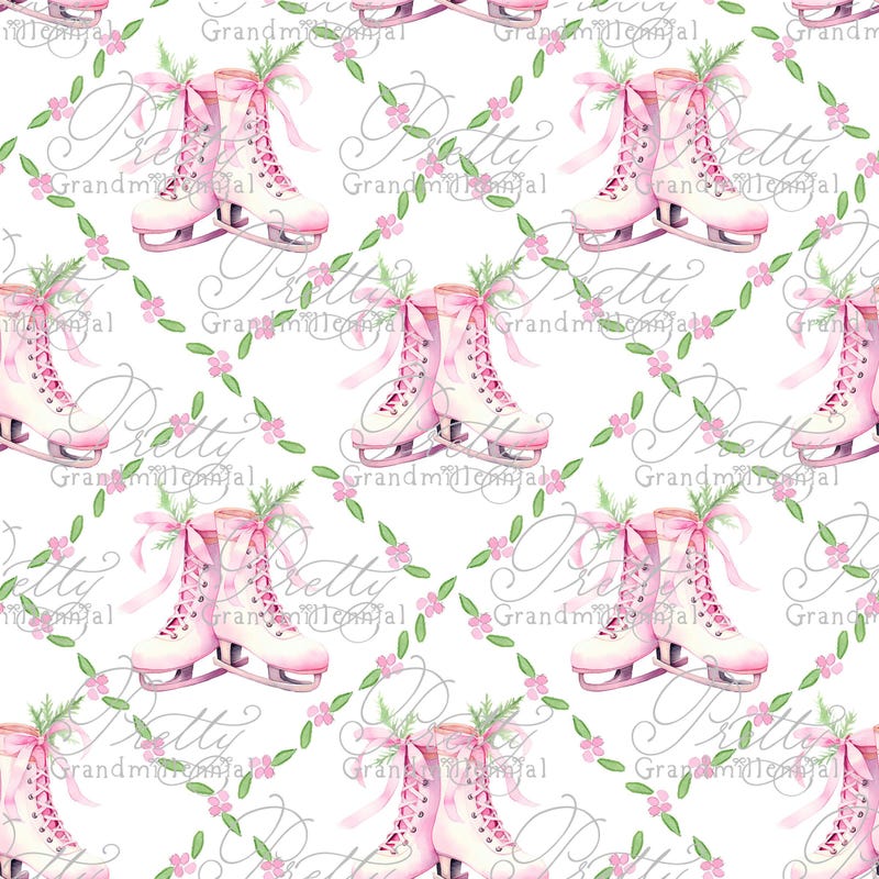 Ice Skating Print - Etsy