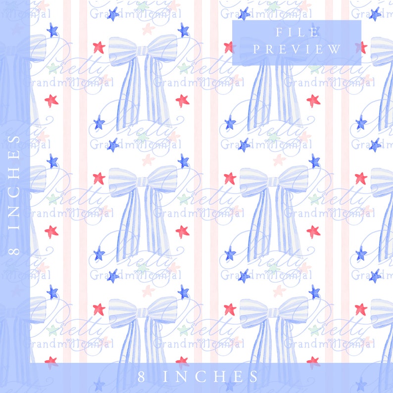 Patriotic Pattern 4th of July Pattern Independence Day - Etsy
