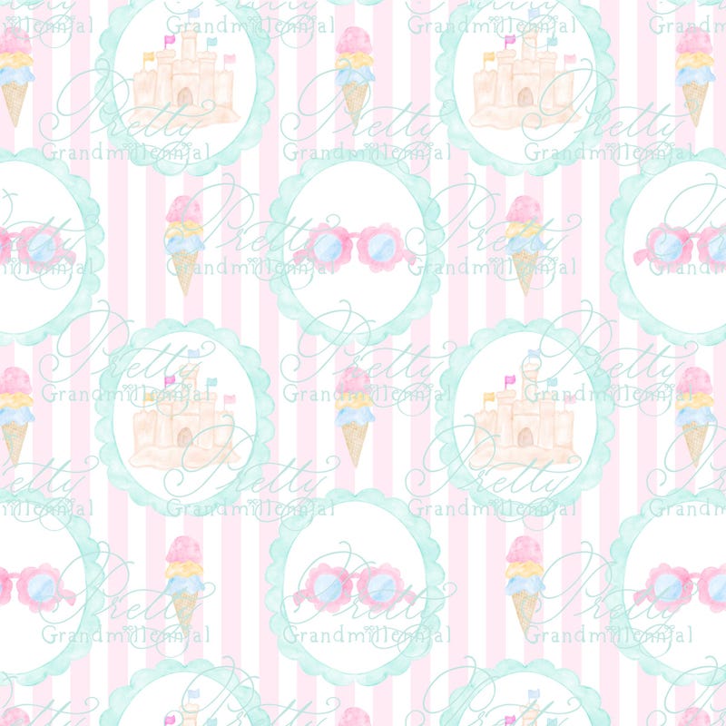 Preppy Summer Wallpaper - Etsy