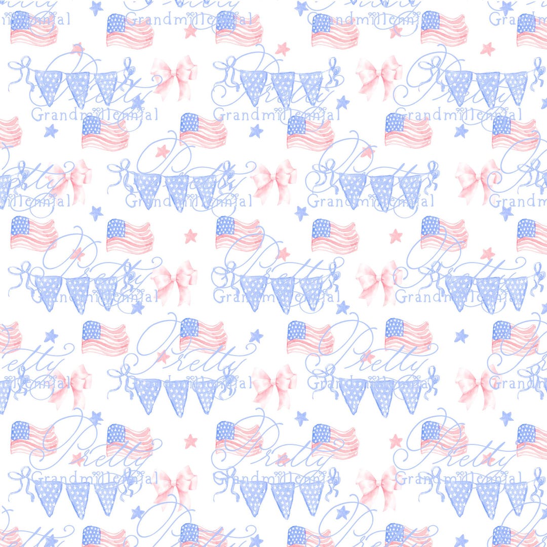 Patriotic Pattern, 4th of July Pattern, Independence Day Pattern, USA ...