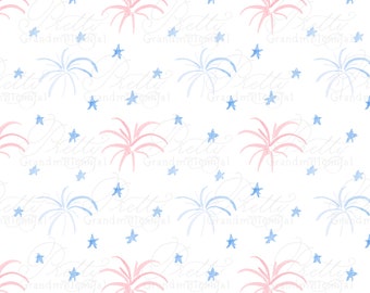 Patriotic Pattern, 4th of July Pattern, Independence Day Pattern, USA ...