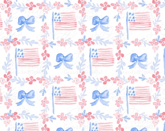 Patriotic Pattern, 4th of July Pattern, Independence Day Pattern, USA ...