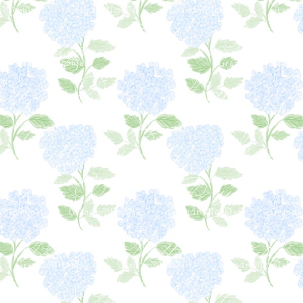 Blue Hydrangea - Etsy