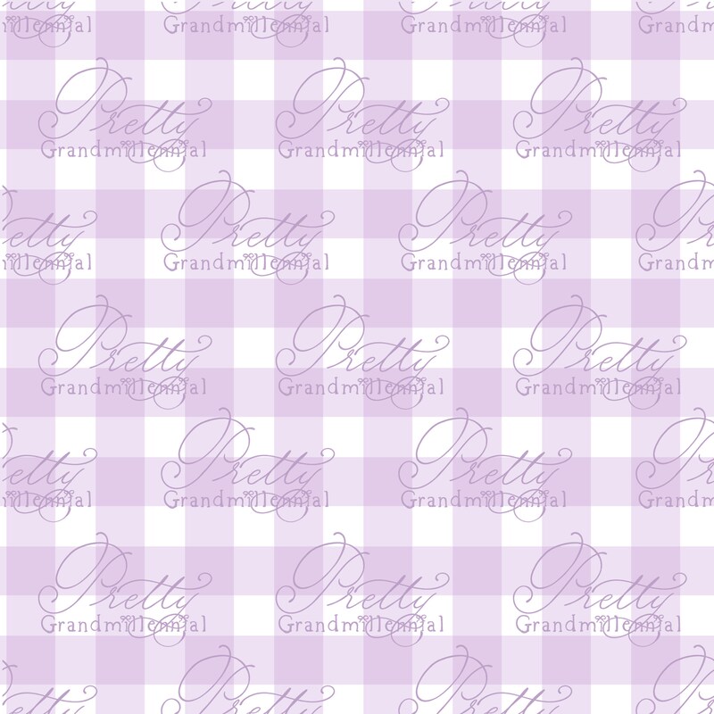 Purple Gingham - Etsy