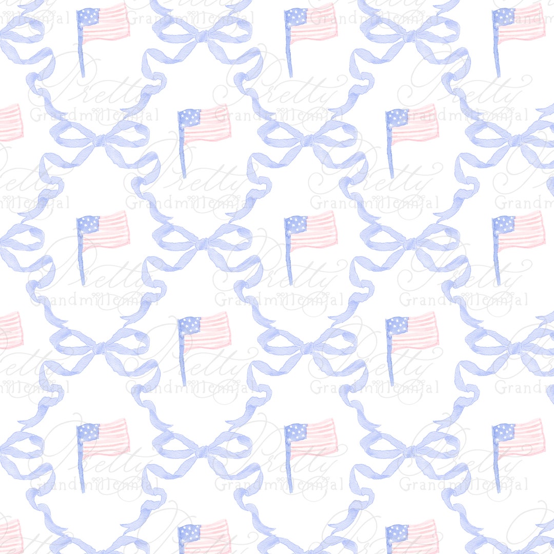 Patriotic Pattern, 4th of July Pattern, Independence Day Pattern, USA ...