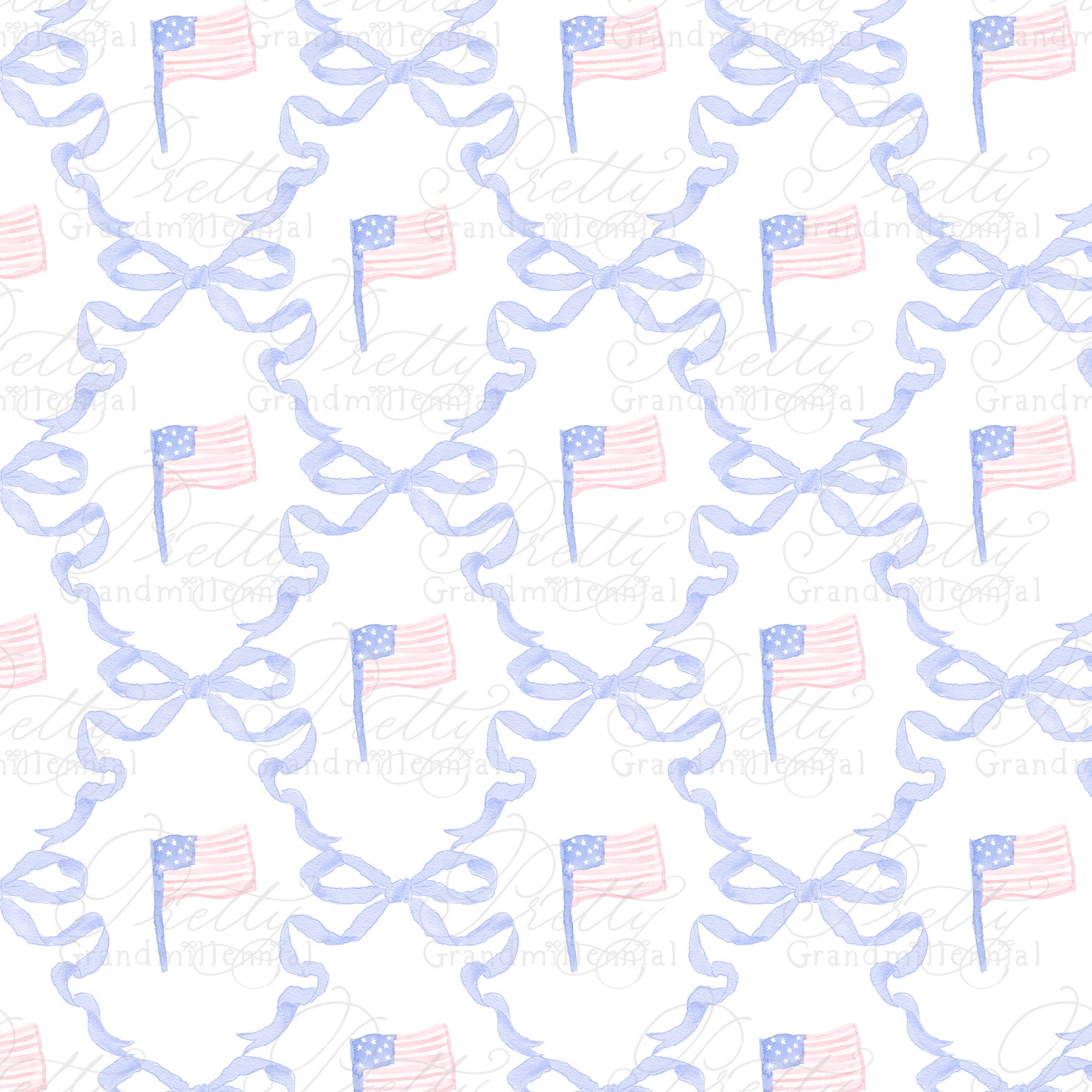 Patriotic Pattern 4th of July Pattern Independence Day - Etsy