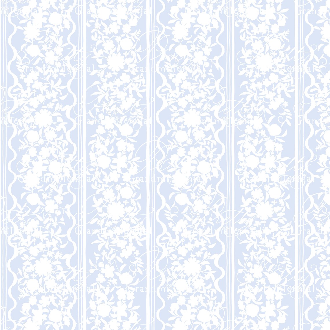 Watercolor Ditsy Floral Pattern, Cute Dainty Ditsy Wildflower Pattern ...