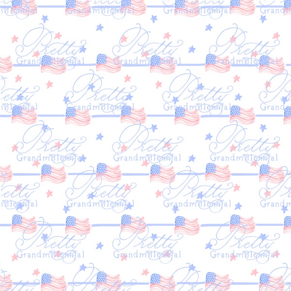 Patriotic Pattern, 4th of July Pattern, Independence Day Pattern, USA ...
