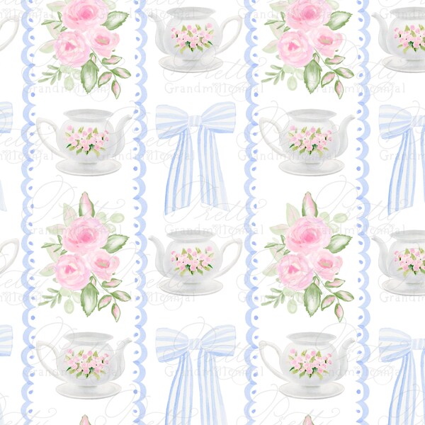 Tea Pot Pattern - Etsy