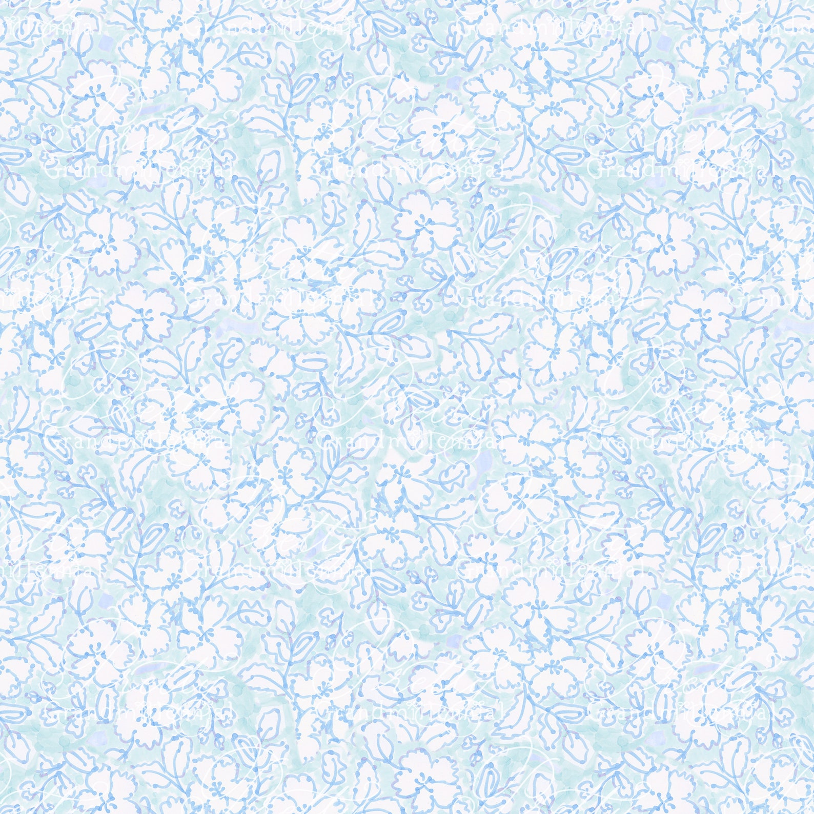 Toile Pattern, Seamless Pattern, Floral Pattern, Seamless Pattern ...