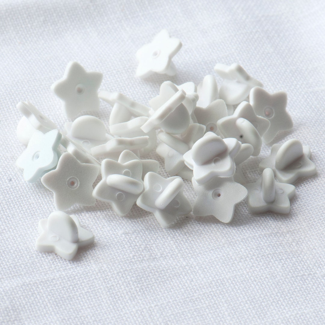 White Star Pin Backs, Rubber Enamel Pin Back, Replacement Back for Pin ...