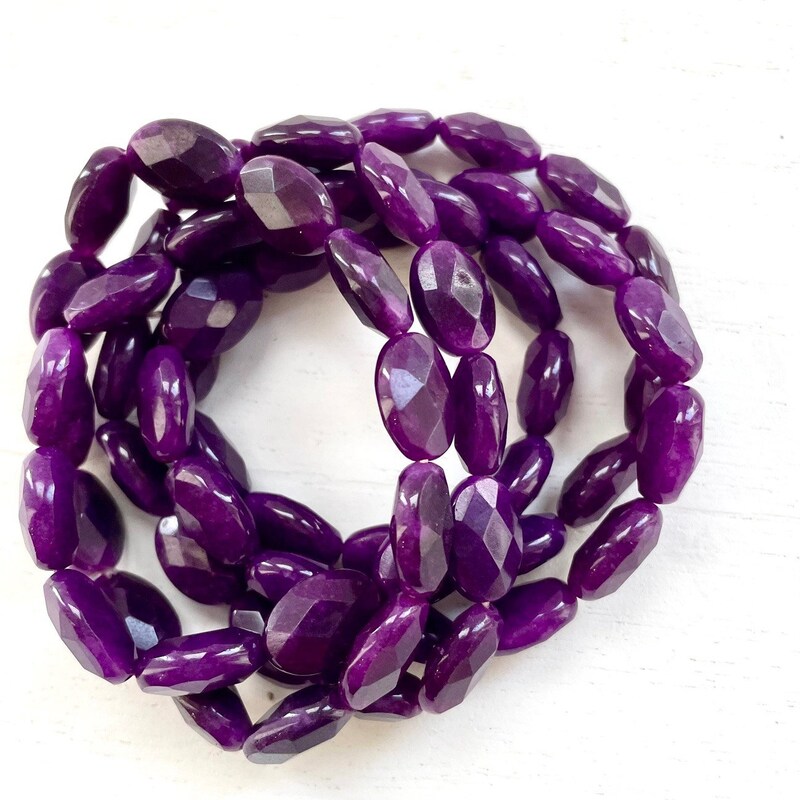 Purple Beads - Etsy