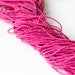 Hot Pink Bead String, 2mm Bright Pink Beads, Jewellery Making Bead ...