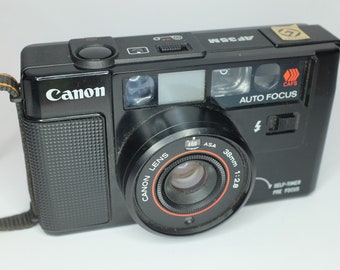 Canon Sure Shot 38mm F/2.8 Lens AF35M Vintage Film 35mm Point Shoot ...