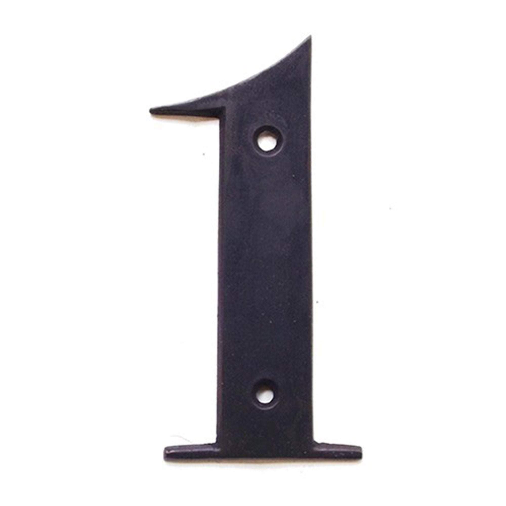 4" Set of Vintage Solid Brass Number Letters, Dark Classic Style Brass ...
