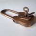 7.3" Victorian Vintage PADLOCK Solid Brass, Brass Padlock Set, Antique ...