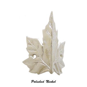 92mm SET of Solid Brass Corner Protector Maple Leaf Brass Skiffer Furniture Corner Guards ...