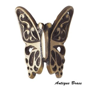 63mm SET of Vintage Solid Brass Butterfly Corner Protector Brass ...