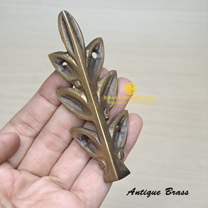 85mm SET of Solid Brass Corner Protector Brass Skiffer, Vintage ...
