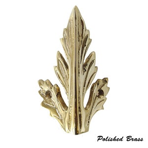 69mm SET of Solid Brass Corner Protector Brass Skiffer, Vintage Corner ...