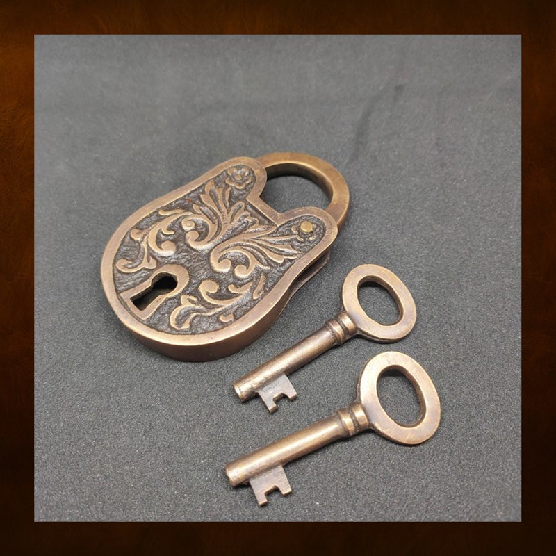 Antique Padlock - Etsy