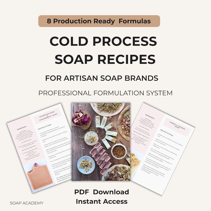 Soap Making Book Pdf - Etsy