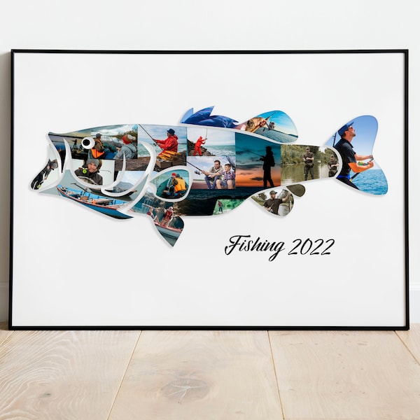 Fish Photo Collage - Etsy