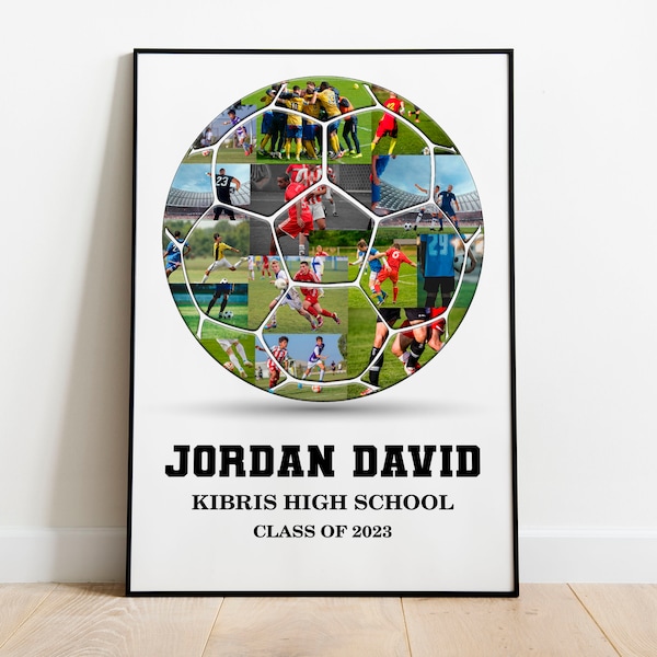 Soccer Photo Collage - Etsy