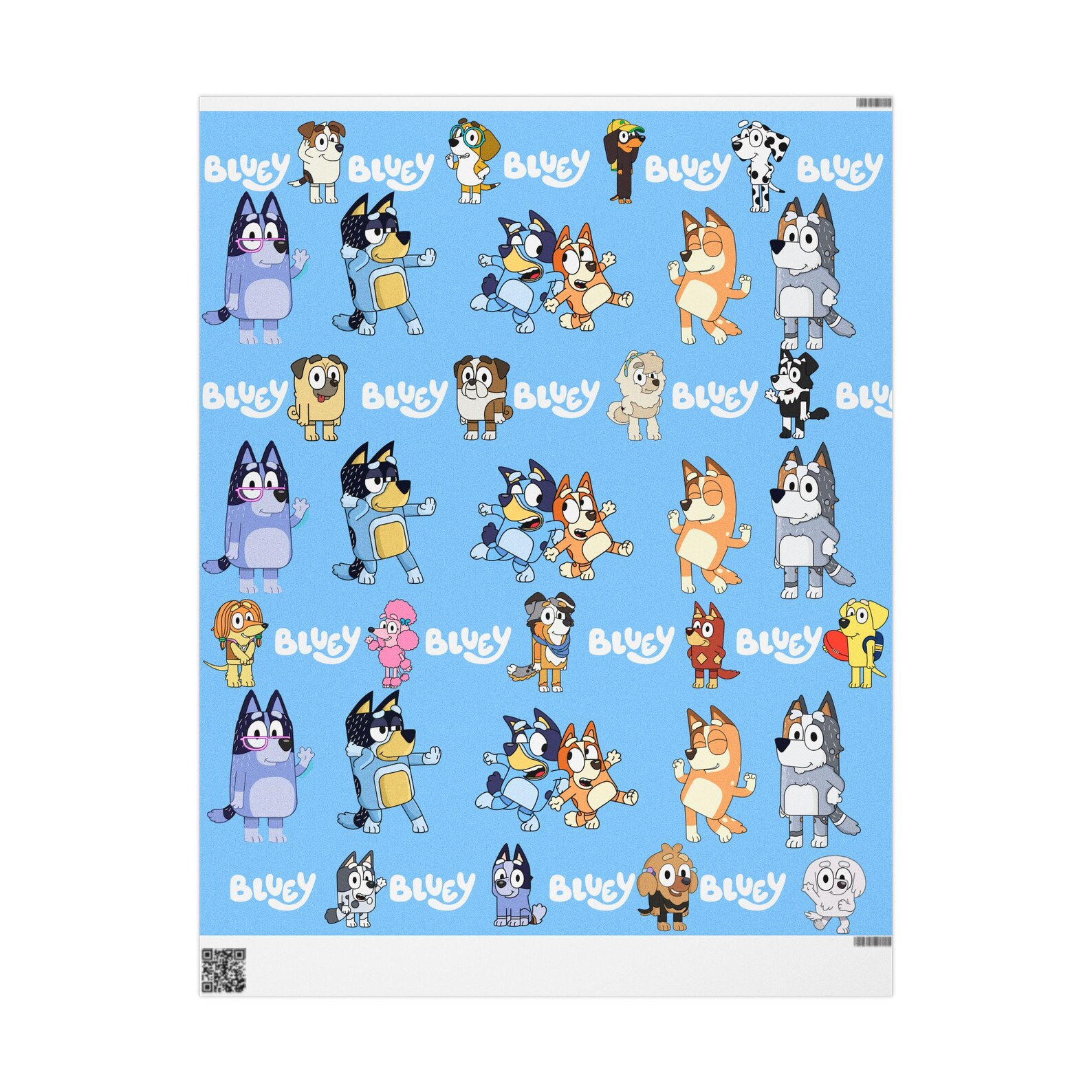 Bluey Wrapping Paper, Bluey Birthday, Bluey Favors, Bluey Decor, Bluey ...