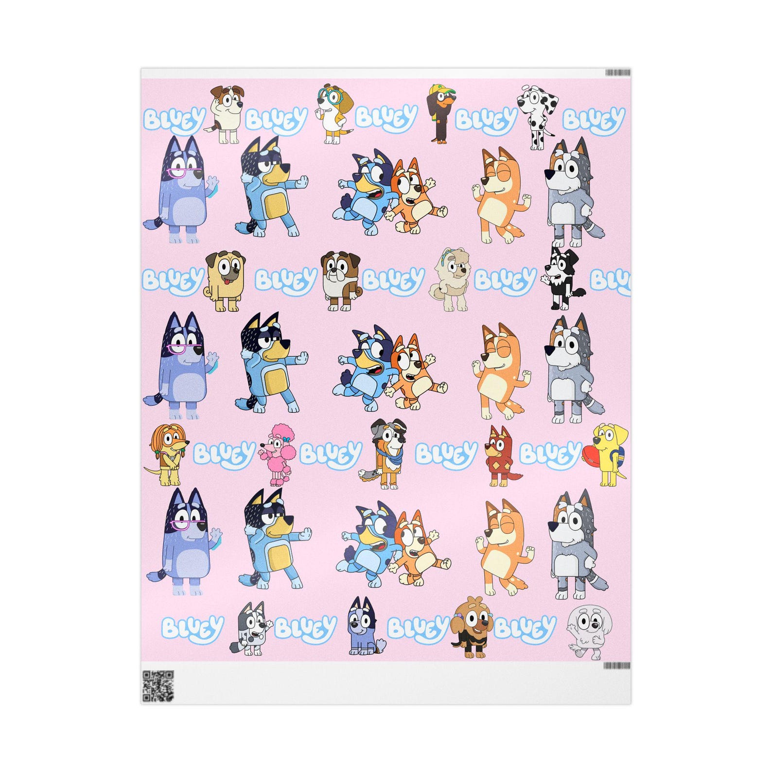 Bluey Wrapping Paper, Bluey Birthday, Bluey Favors, Bluey Decor, Bluey ...