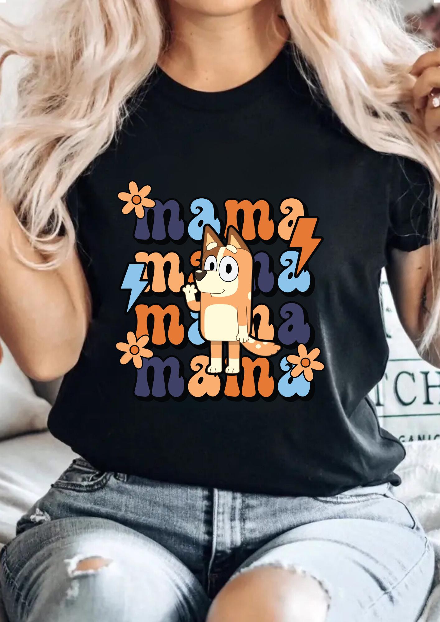 Bluey Shirt Adult,bluey Shirt Mom, - Etsy