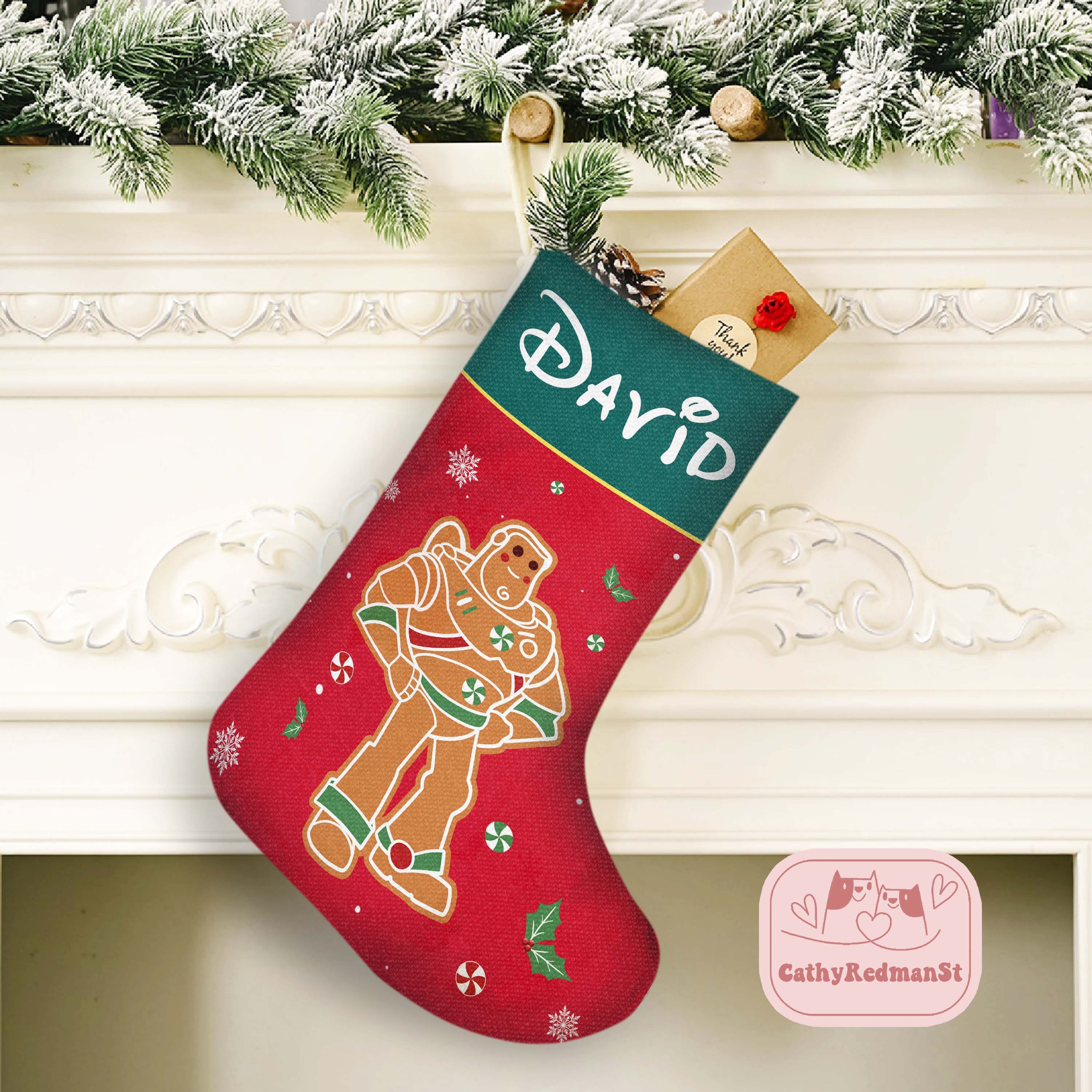 Personalized Toy Story Stocking Toy Story Gingerbread - Etsy
