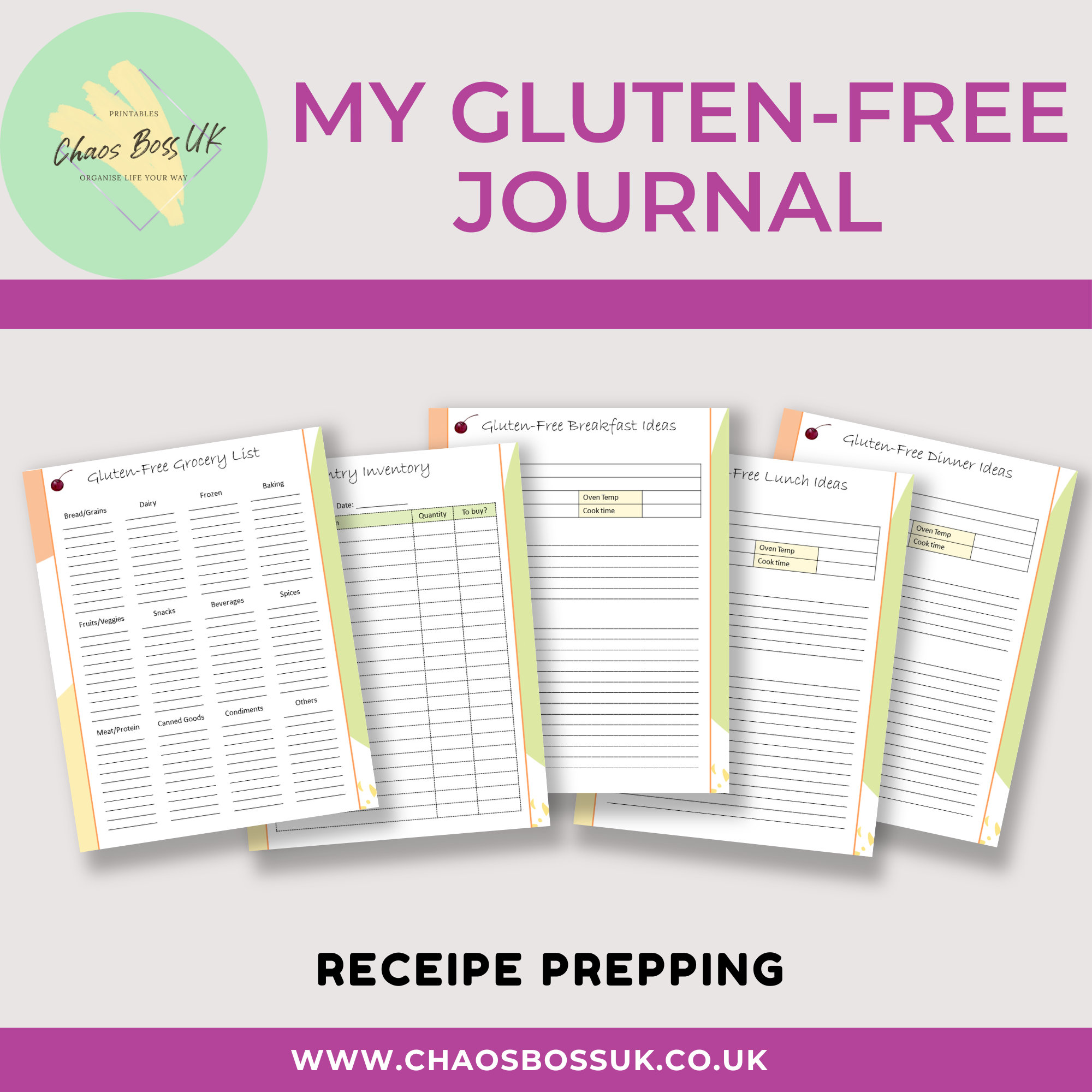 Celiac Planner - Plan Around Your Gluten-free Lifestyle Easier With ...