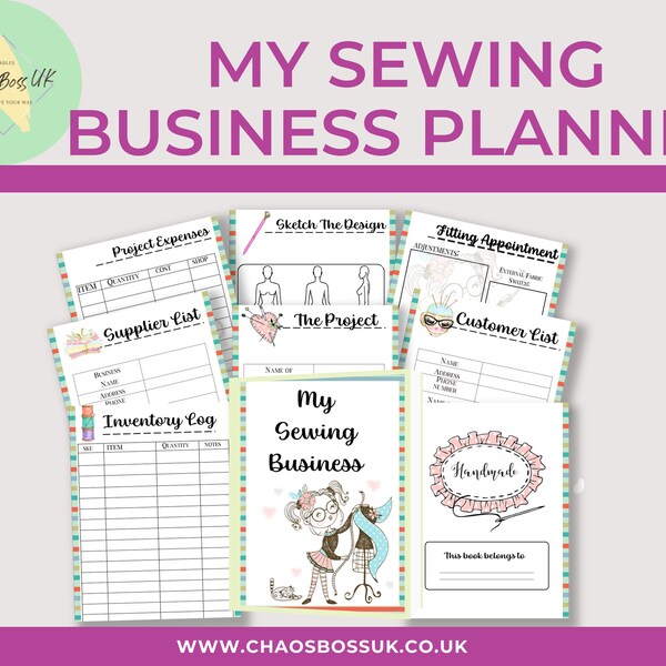 Sewing Planner - Etsy