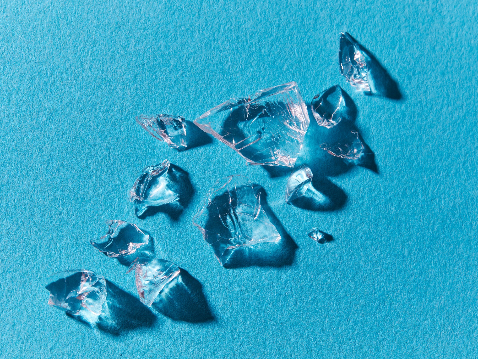 Broken Fake Floating Silicone Rubber Ice / Glass Shards - Etsy