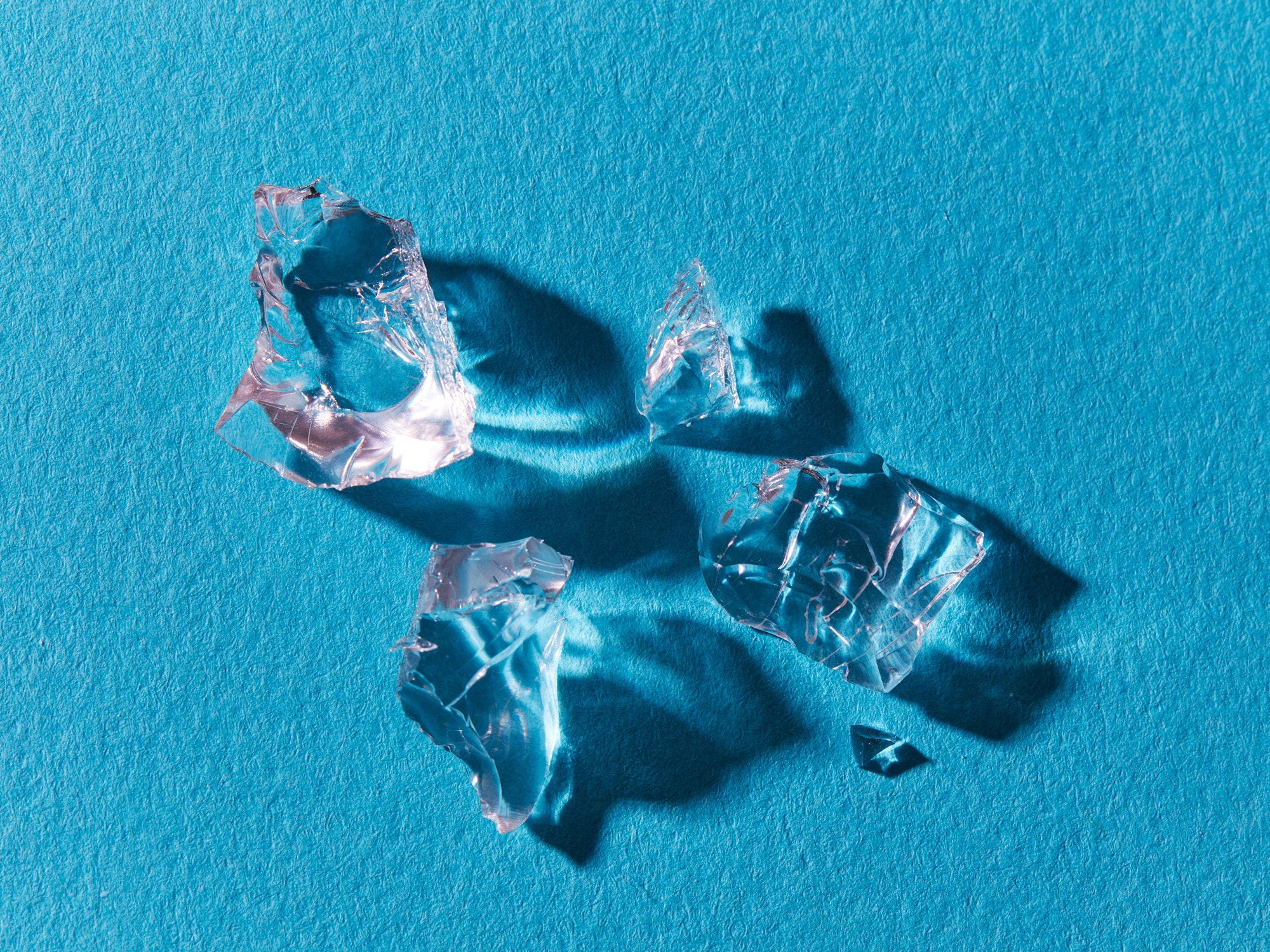 Broken Fake Floating Silicone Rubber Ice / Glass Shards - Etsy