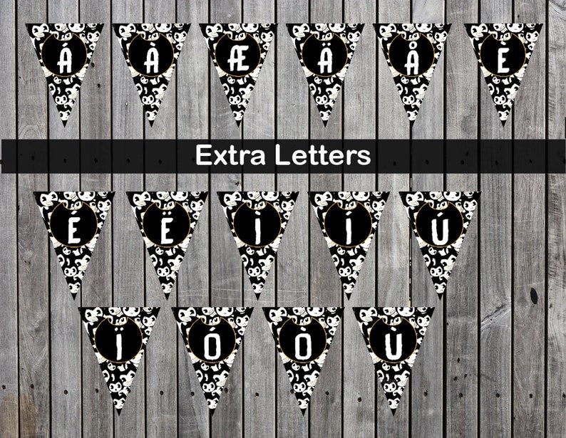 Bendy and the Ink Machine Birthday Banner. Triangle Design - Etsy