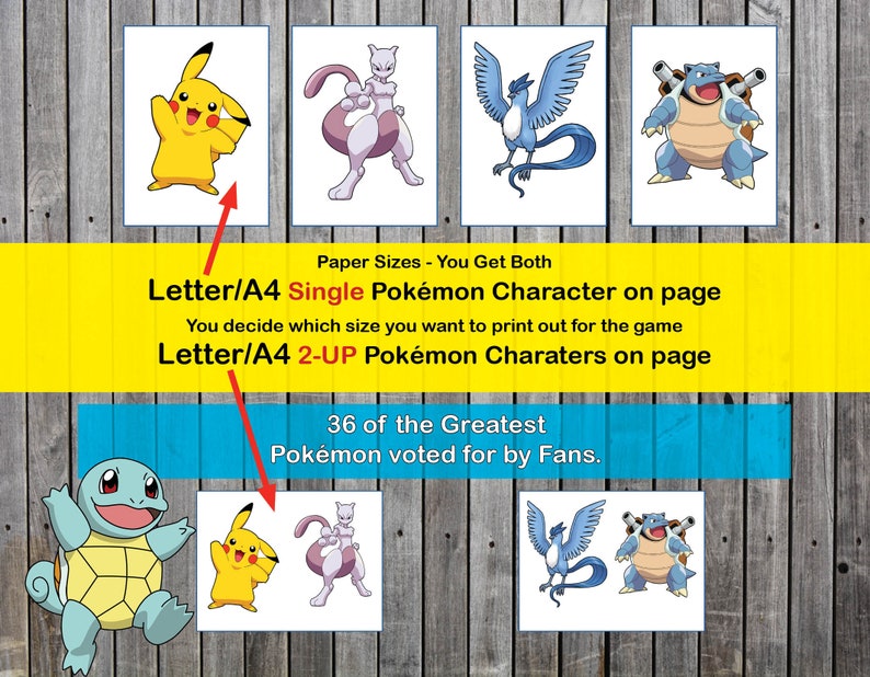 Pokemon Hunting Game Printable Scavenger Hunt Instant - Etsy