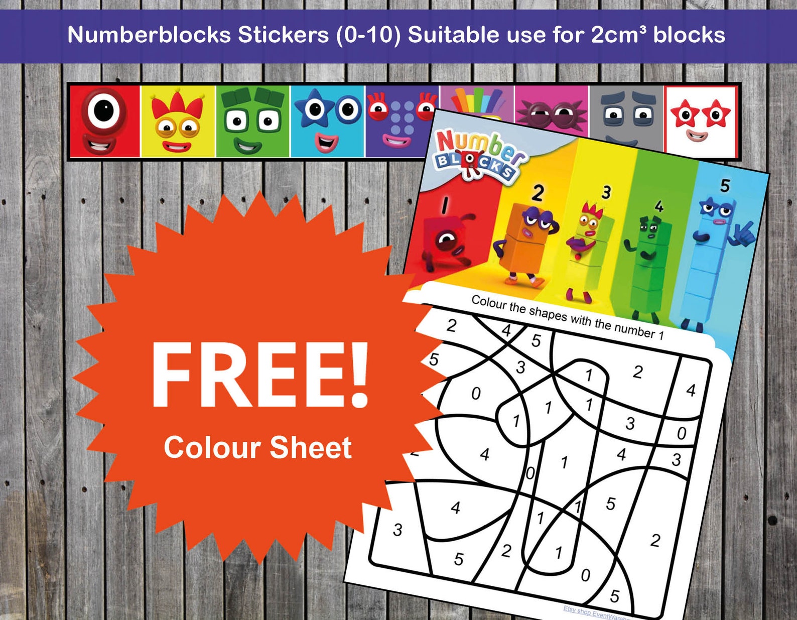 Numberblocks Faces 0-10 for 2cm Blocks Download These A4 - Etsy Australia