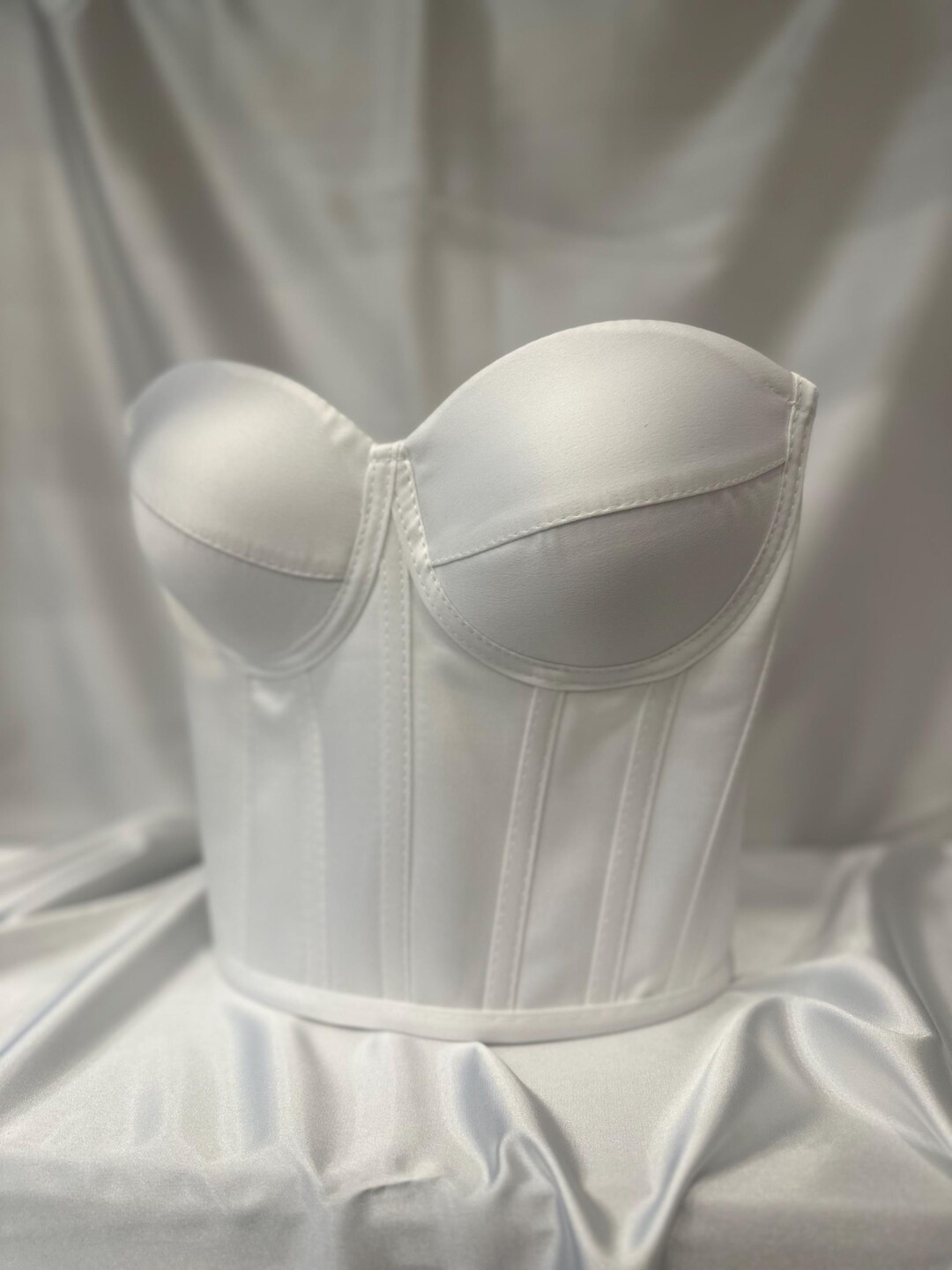 Colorful Corset, Corset Bustier, Satin Bustier, Dress Corset, Satin ...
