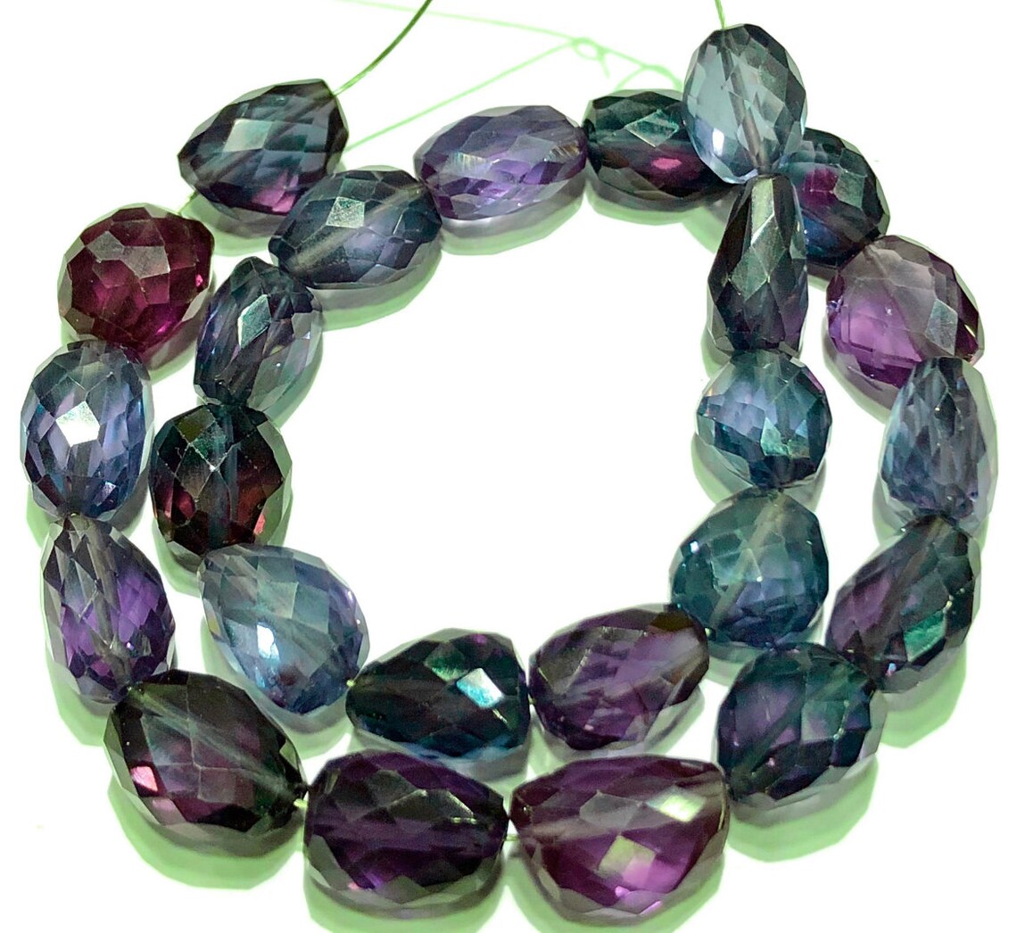 Rare to Find~~alexandrite Gemstone Beads Alexandrite Faceted Nuggets ...