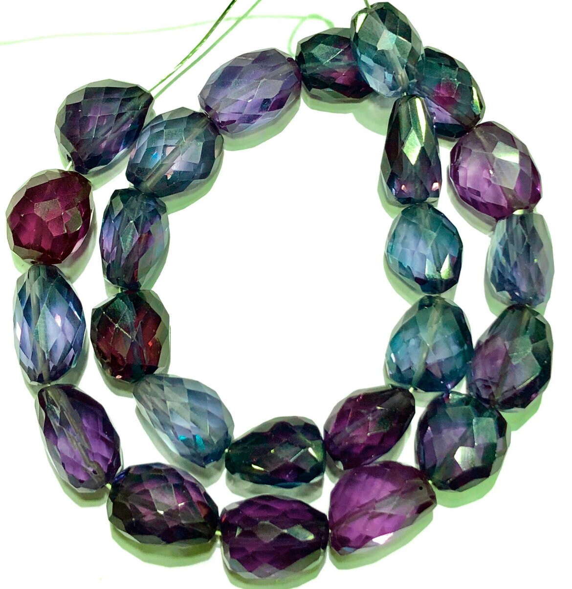 Rare to Find~~alexandrite Gemstone Beads Alexandrite Faceted Nuggets ...