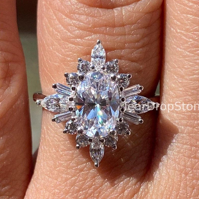 Sunburst Ring - Etsy