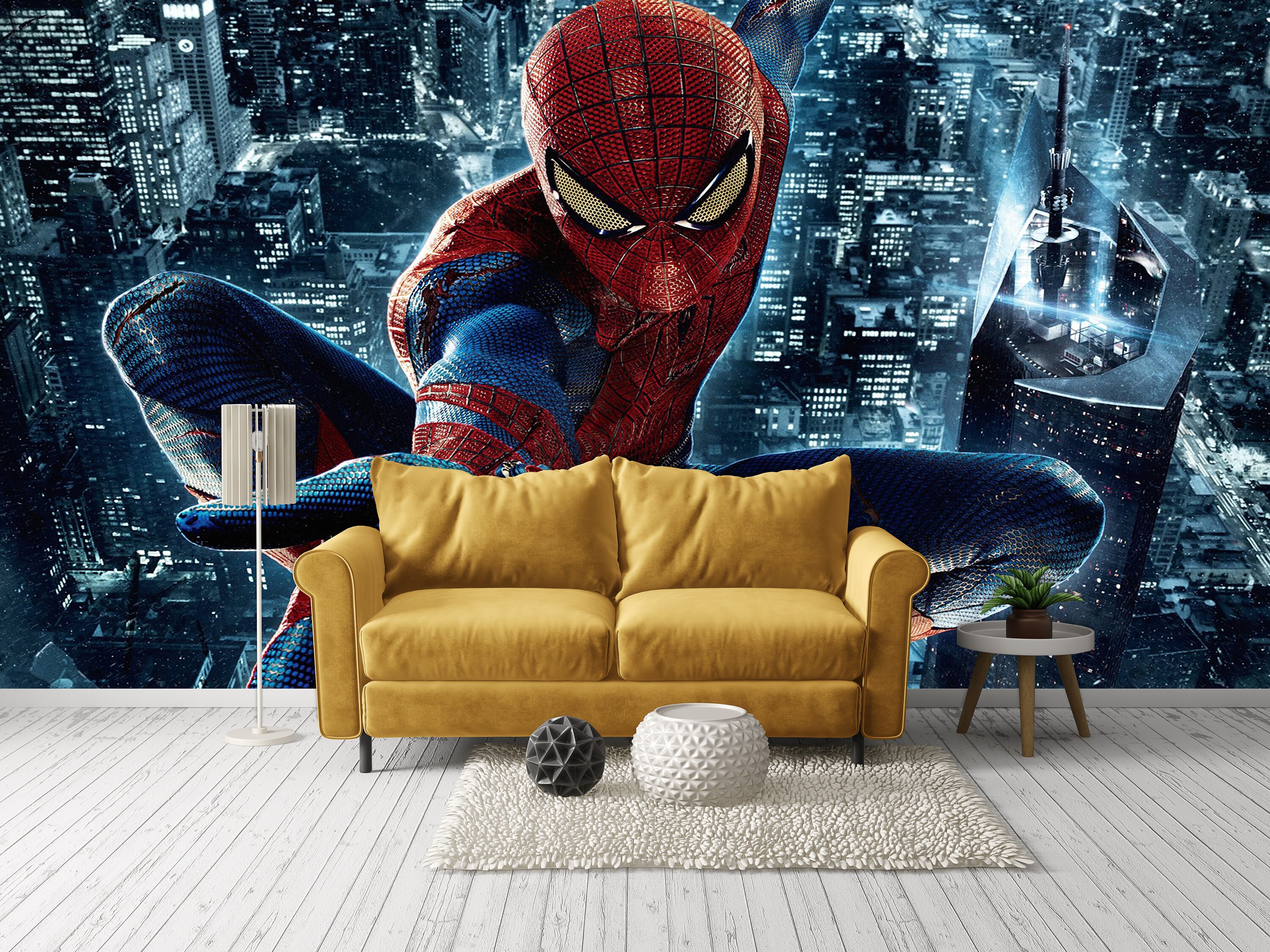 AWESOME SPIDERMAN Wall Mural Wallpaper - Etsy
