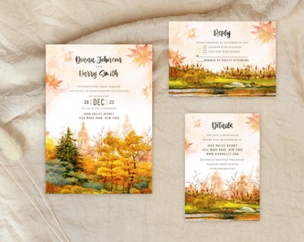 Fall Forest Wedding - Etsy