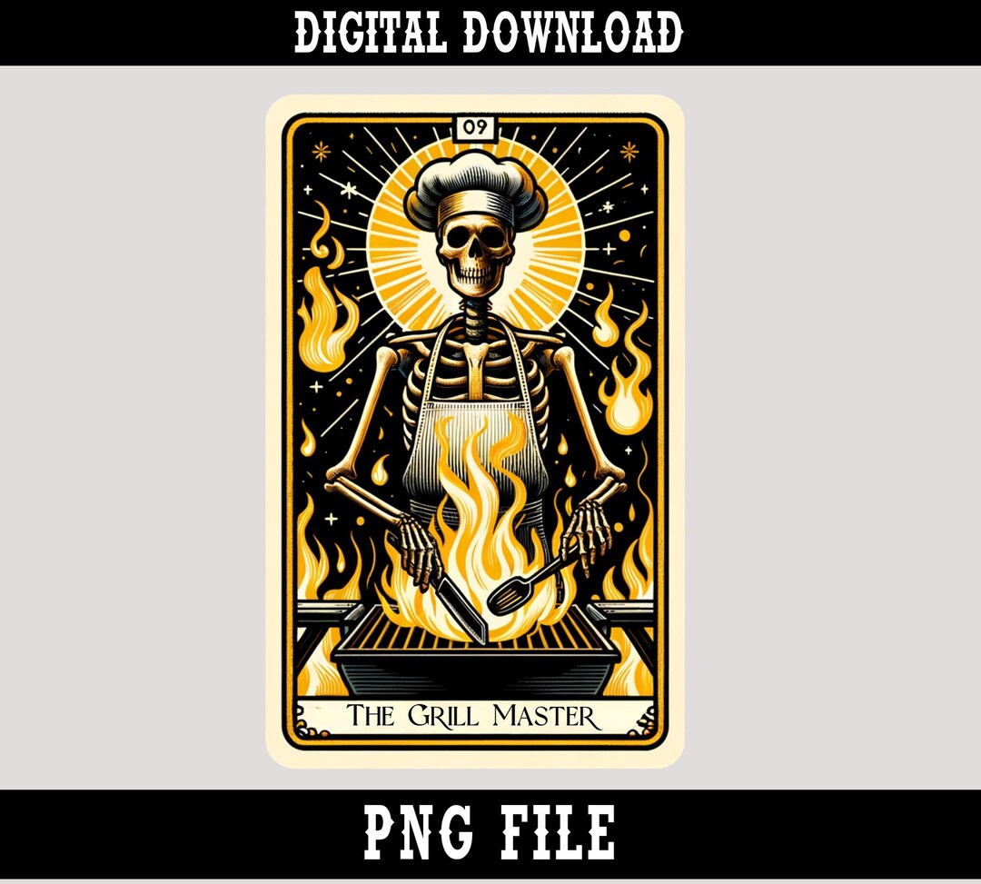 Tarot Card Png-grill Master Dad Tarot Png-fathers Day Shirt Design ...