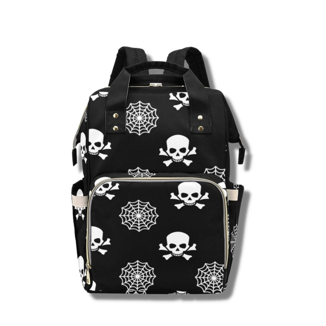 Gothic Diaper Bag Goth Backpack Unisex Diaper Backpack - Etsy