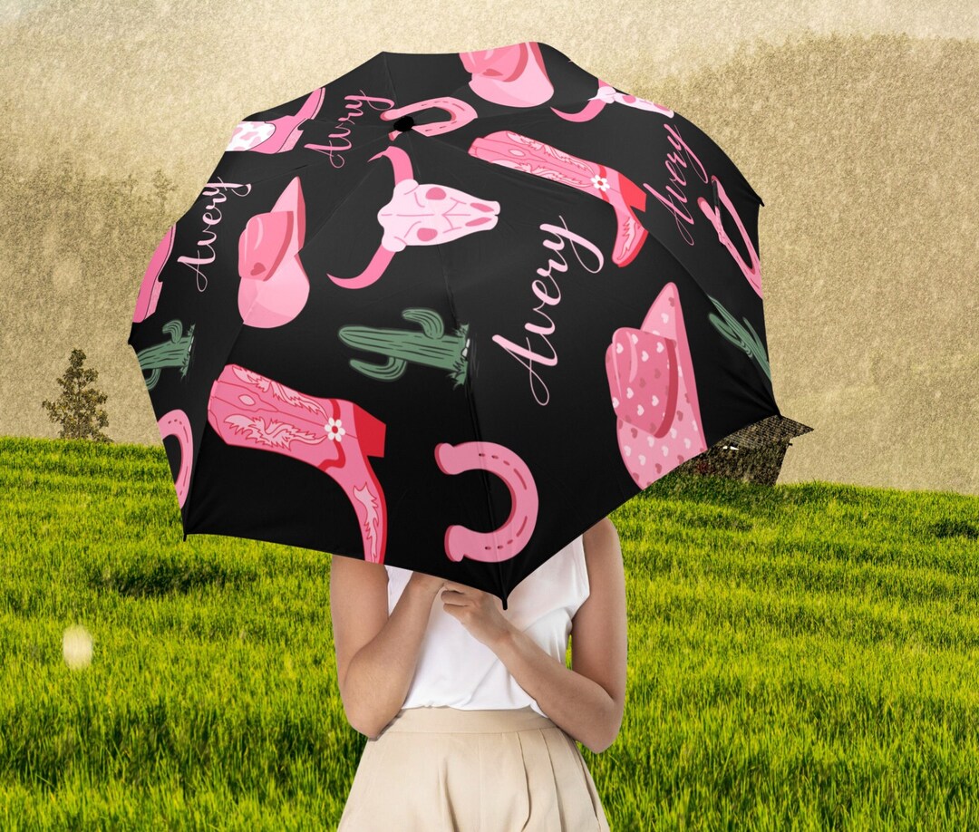 Personalized Cowgirl Umbrella-western Umbrella for Kid's & Adults ...